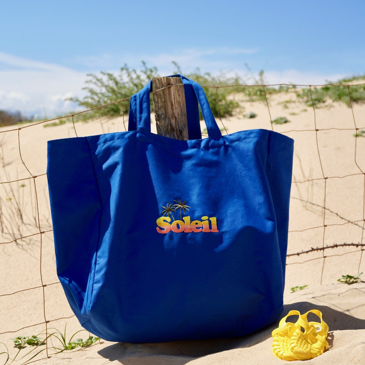 Cabas bleu soleil – Ron Ron paris